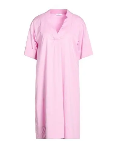 Peserico Cotton Elastane Mini Dress - Pink