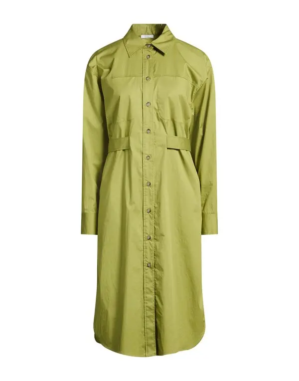 Peserico Cotton Elastane Midi Shirt Dress