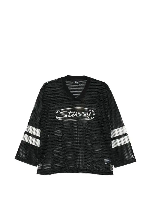 StÜssy Striped Jersey - Black