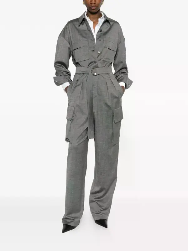 THE FRANKIE SHOP Linda Flap-pocket Jumpsuit