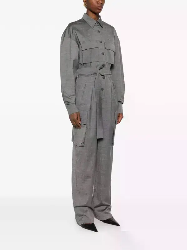THE FRANKIE SHOP Linda Flap-pocket Jumpsuit