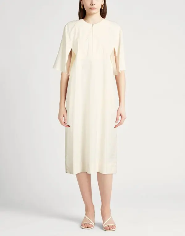 Peserico Midi Dress Cotton Blend