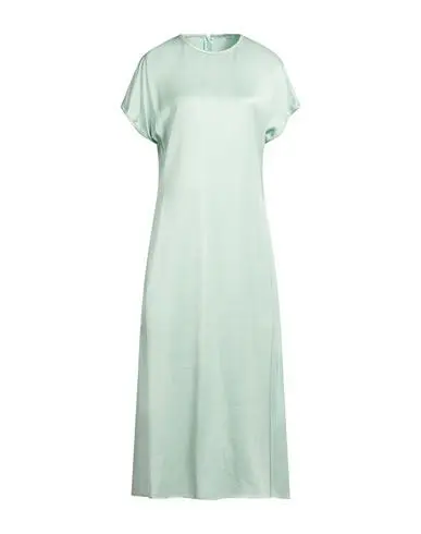 Peserico Maxi Dress In Light Viscose - Green