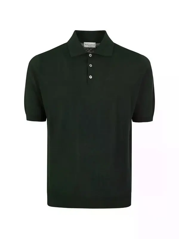 BALLANTYNE Buttoned Polo Shirt - Green