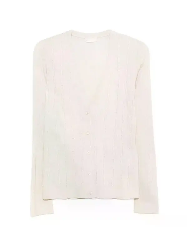 Liu Jo V-neck Cardigan - Neutrals