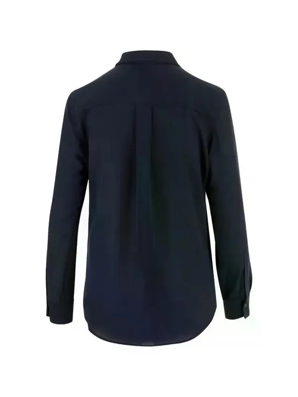 F.IT Flap-pocket Buttoned Shirt - Blue