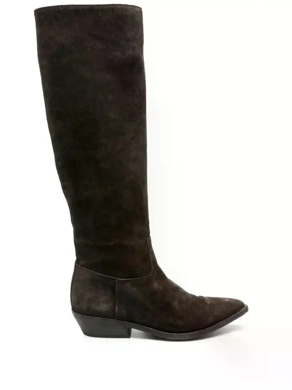 Officine Creative Noelie Dd 104 Suede Boots - Brown