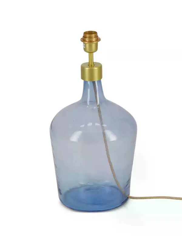 PAULA Striped Lamp Base - Blue