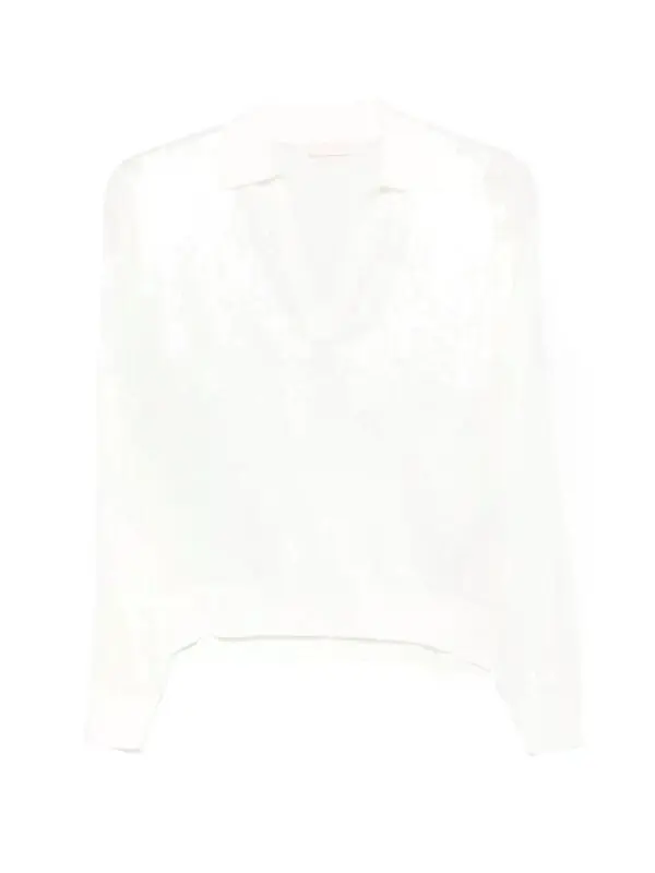 Liu Jo Sequin-embellished Top - White