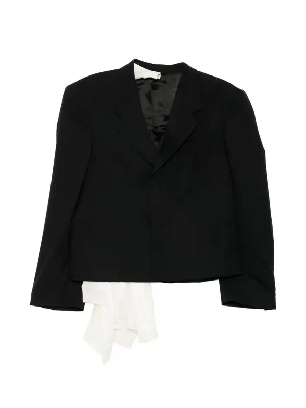 ALAINPAUL Tailored Cropped Blazer