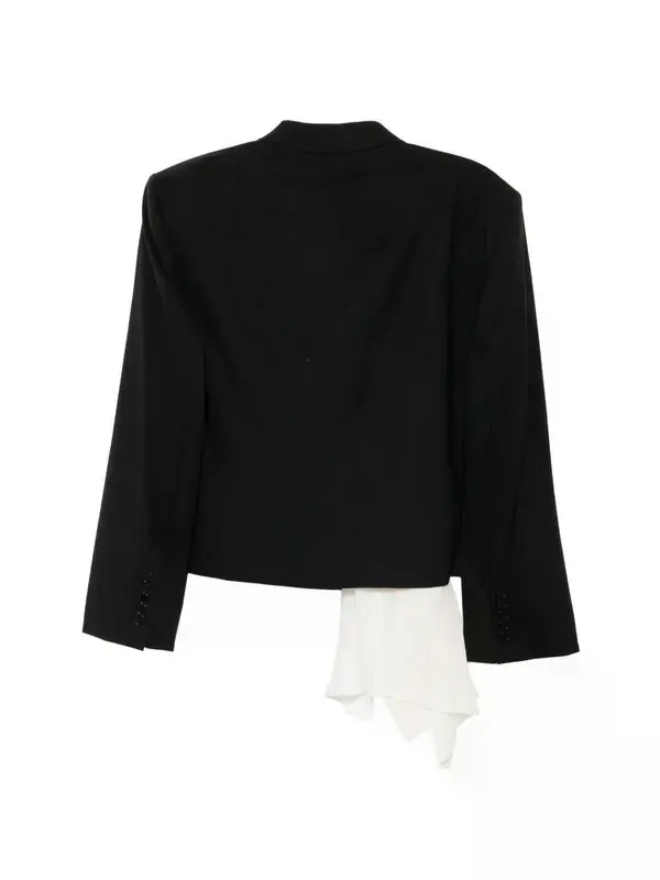 ALAINPAUL Tailored Cropped Blazer