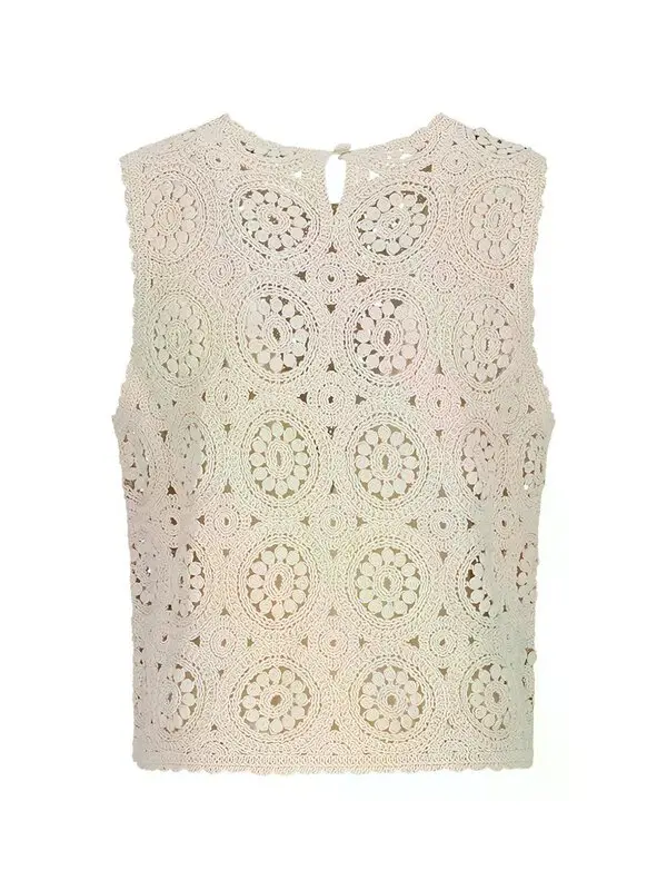 FRAME Crochet Tank - Neutrals