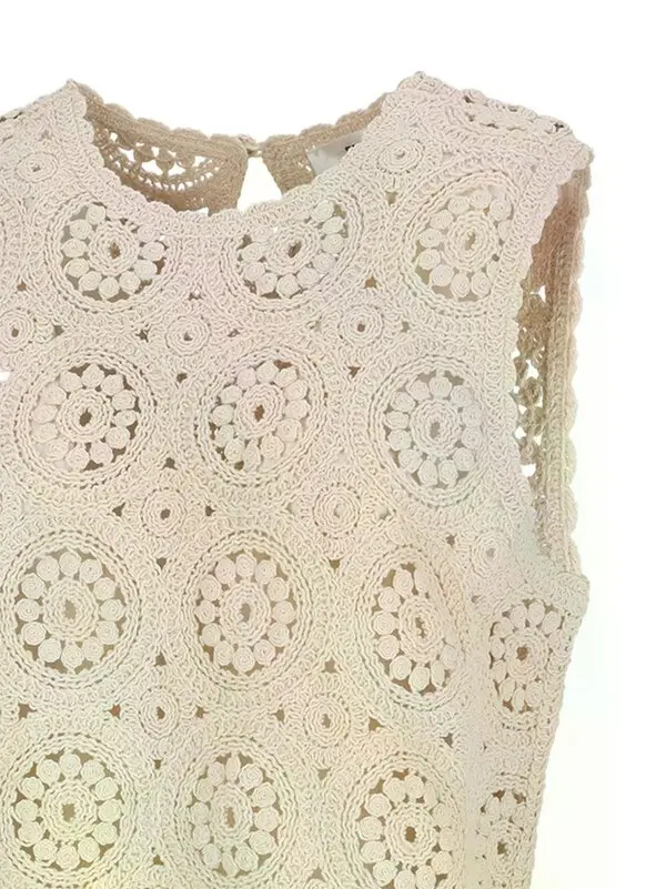 FRAME Crochet Tank - Neutrals