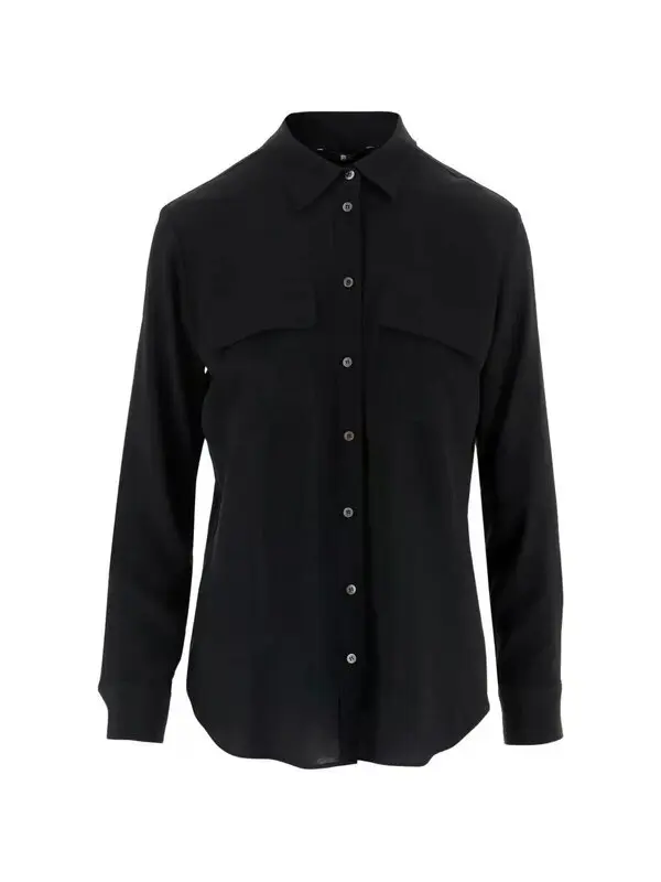 F.IT Chest-pocket Shirt - Black