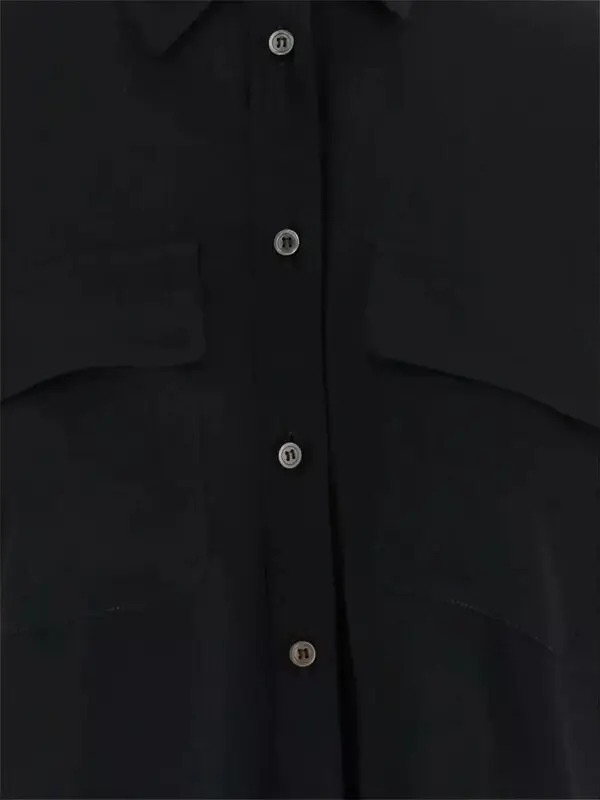F.IT Chest-pocket Shirt - Black