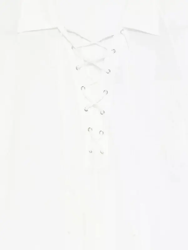 Barbara Bui Lace-up Blouse