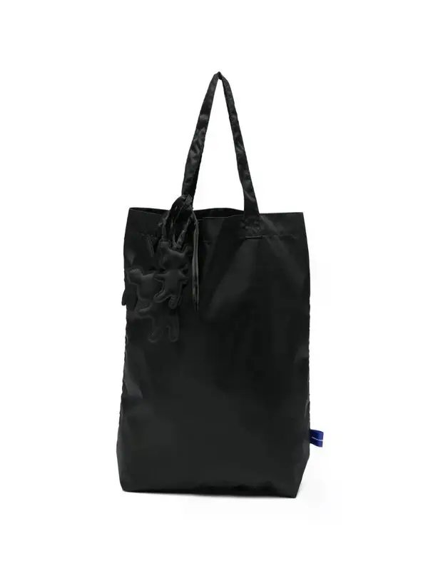 Comme Des Garçons Appliqué Tote Bag - Black
