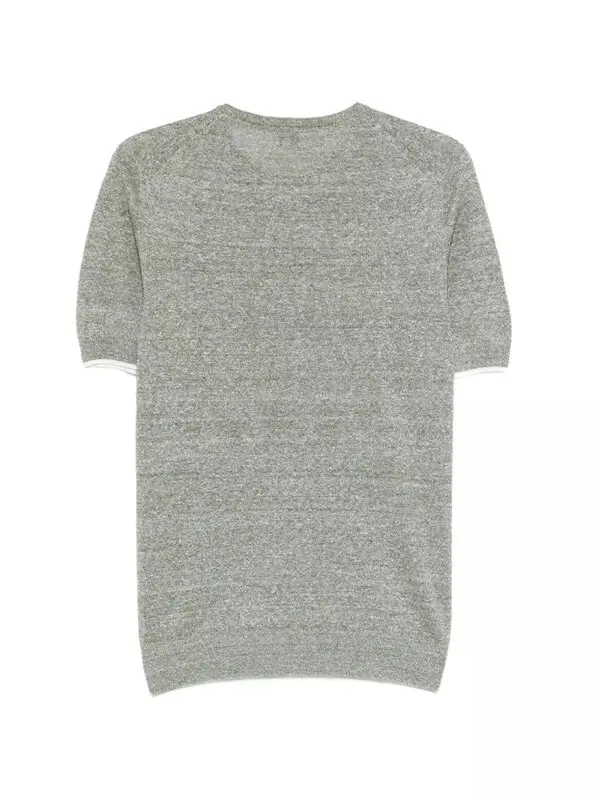 Fedeli Round-neck T-shirt - Grey