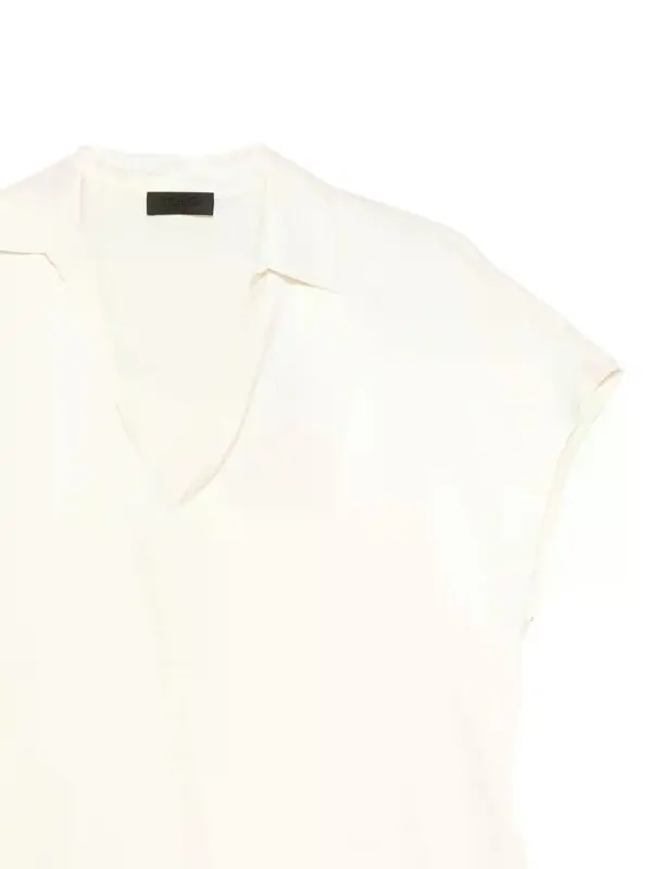 Liu Jo V-neck Top - Neutrals