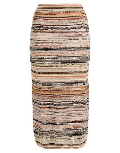 Missoni Midi Skirt In Multicolor Knit