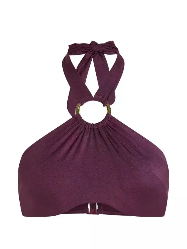 Marlies Dekkers Padded Strapless Bikini Top - Purple
