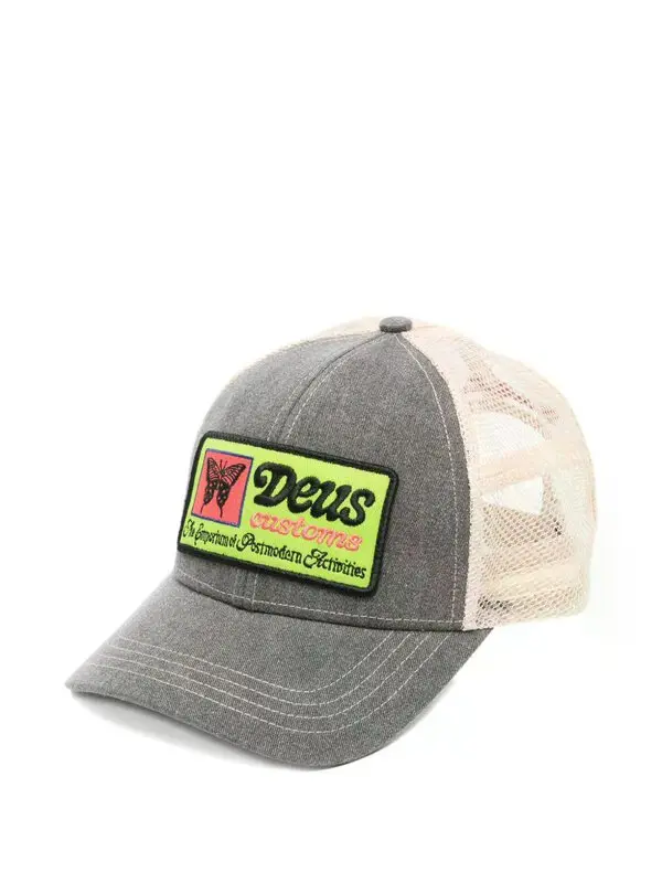 Deus Ex Machina Patch Trucker Hat - Grey