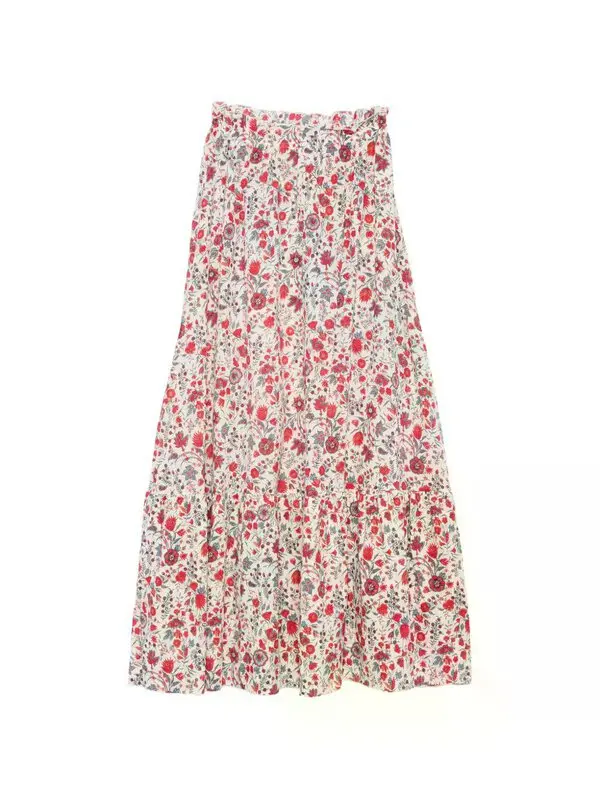 Antik Batik Annie Floral Maxi Skirt