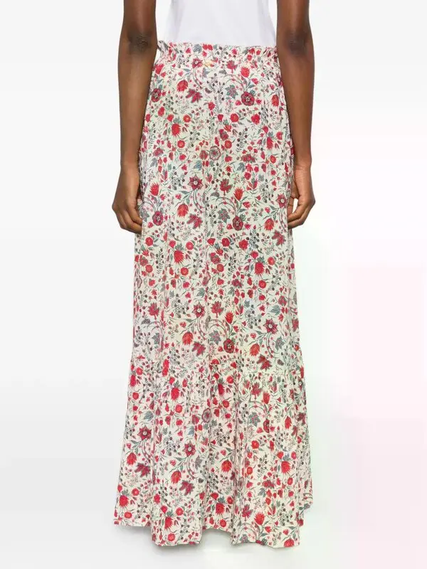 Antik Batik Annie Floral Maxi Skirt