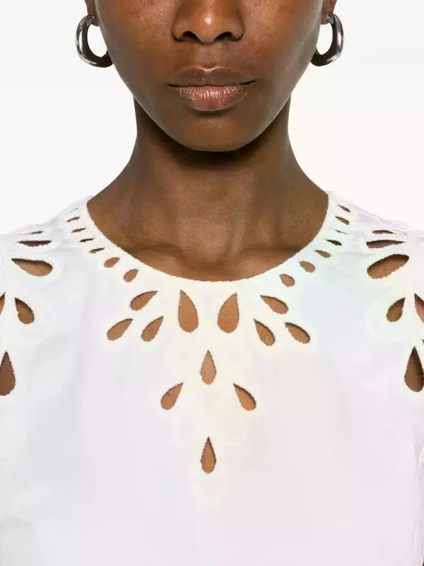 Antik Batik Deva Cut-out Midi Dress