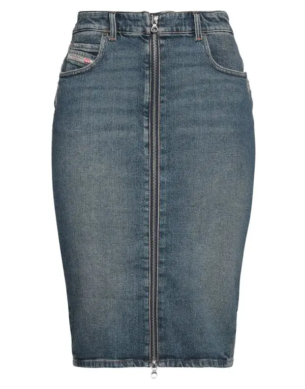 DIESEL® Pencil Denim Skirt
