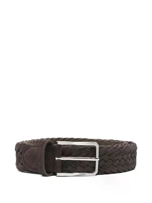 Canali Leather Belt - Brown