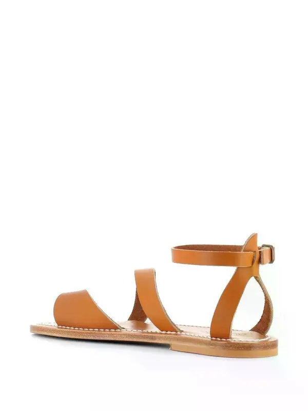 K.JACQUES Hecatea Leather Sandals - Brown