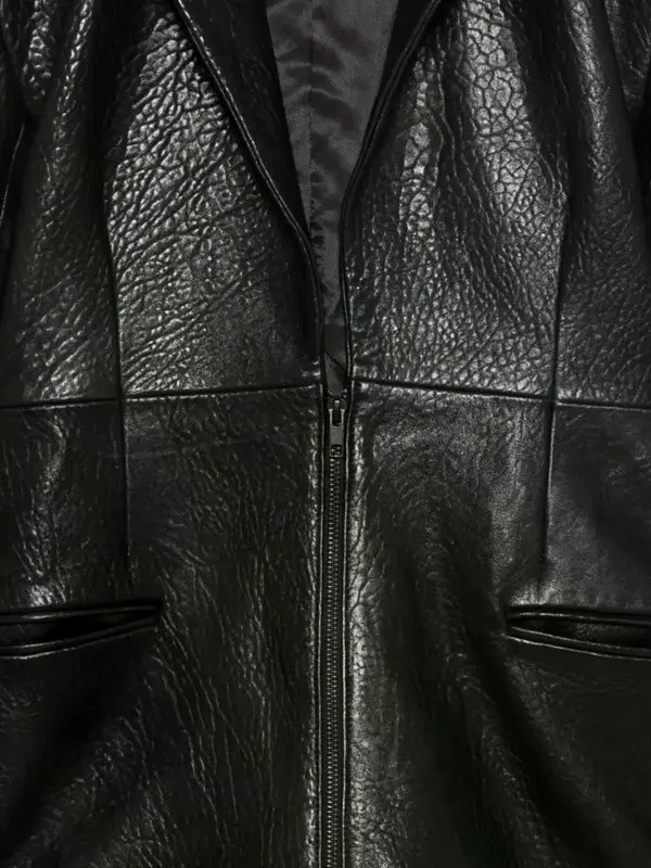 WON HUNDRED Florina Leather Blazer