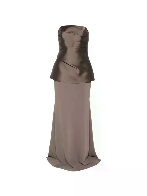 Solace London Allia Strapless Maxi Dress