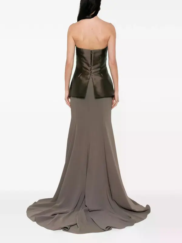Solace London Allia Strapless Maxi Dress