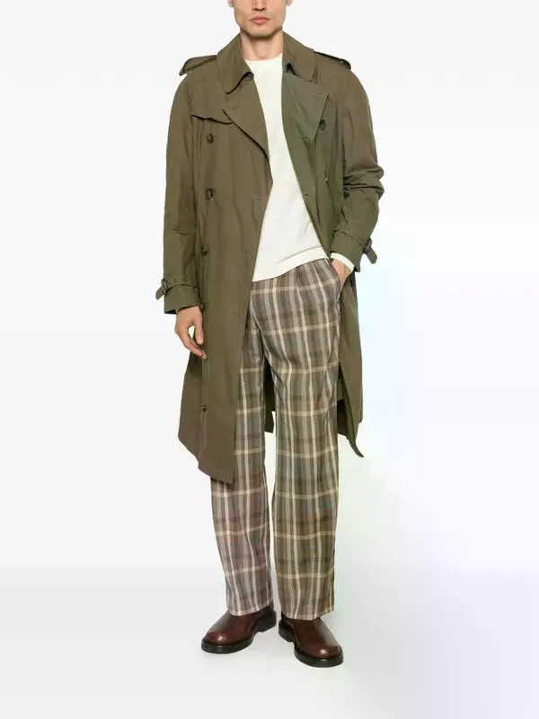 L'IMPERMEABILE Double-breasted Belted Trench Coat