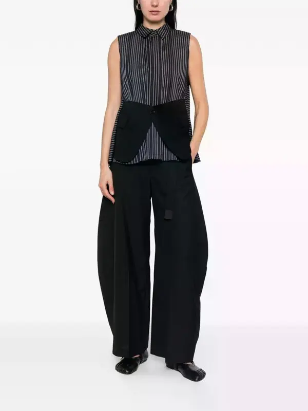 Sacai Striped Pocket Shirt