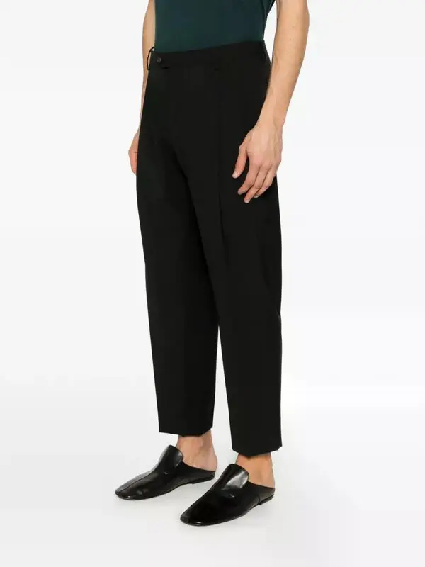 BRIGLIA 1949 Arnos Pleated Trousers - Black