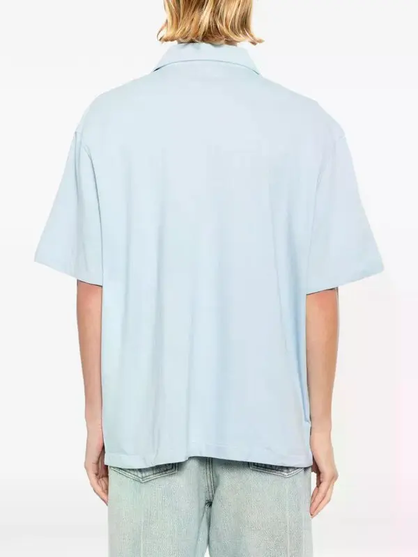 Lacoste Logo-embroidered Shirt - Blue