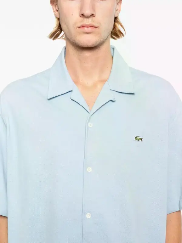 Lacoste Logo-embroidered Shirt - Blue