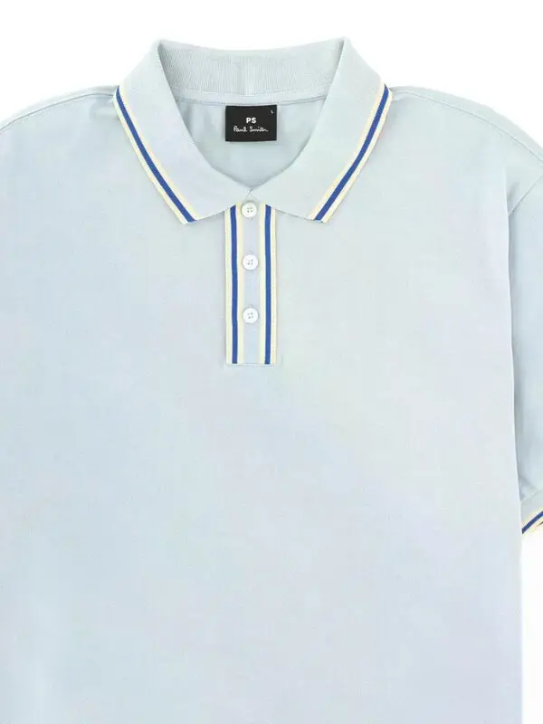 Paul Smith Piped-trim Polo Shirt