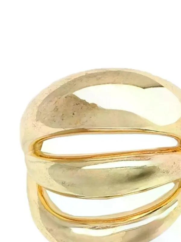 PANCONESI Triptych Blow Up Cut-out Ring - Gold