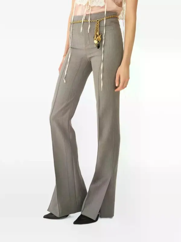 Chloé Straight Trousers - Grey