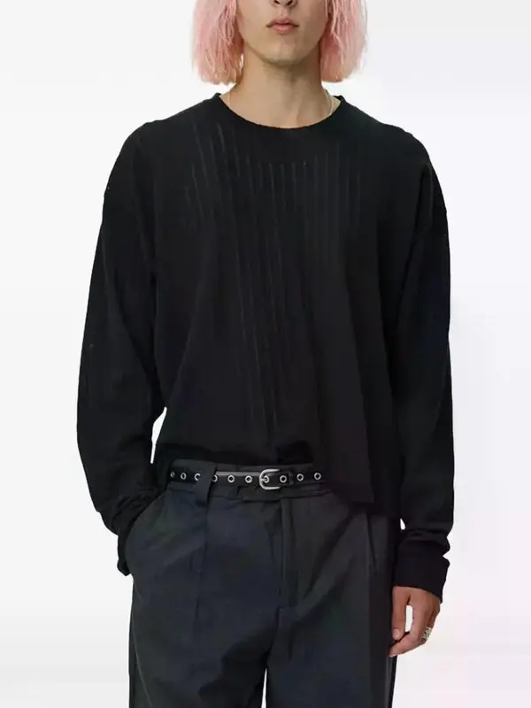 MFPEN Lace Stripe T-shirt