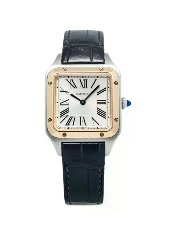 CARTIER Santos Dumont 30mm Watch - White