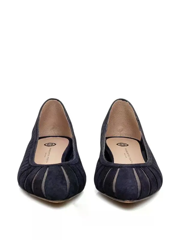 Roberto Festa Febe Cut-out Ballet Flats - Blue
