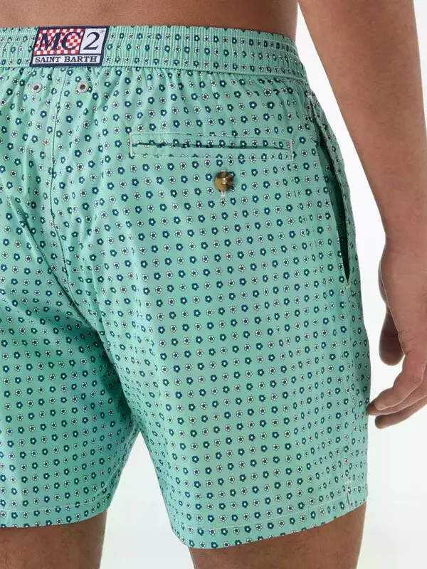 MC2 SAINT BARTH Patterned Swim Shorts