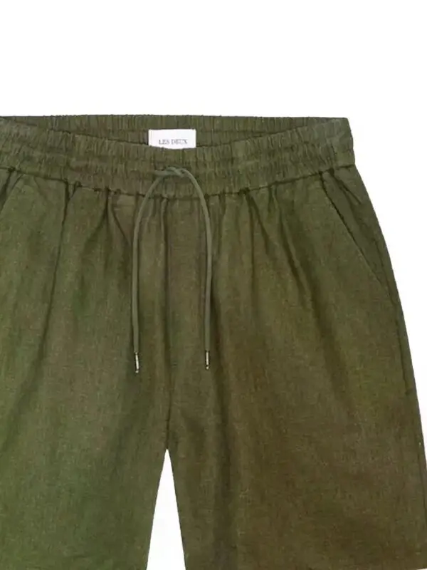 LES DEUX Drawstring Shorts - Green