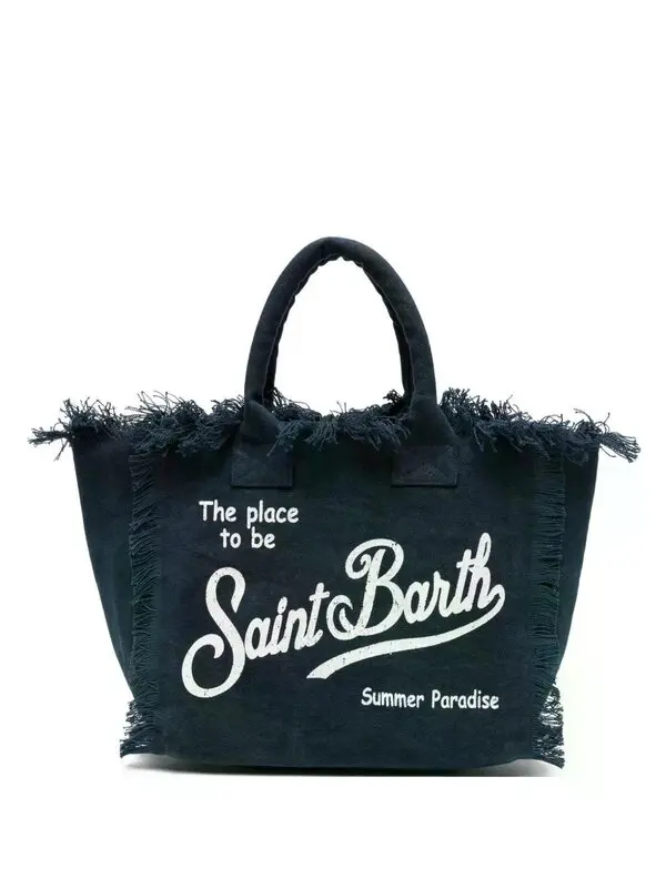 MC2 SAINT BARTH Vanity Tote Bag - Blue