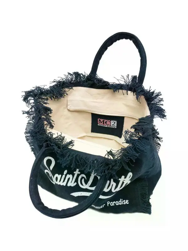 MC2 SAINT BARTH Vanity Tote Bag - Blue